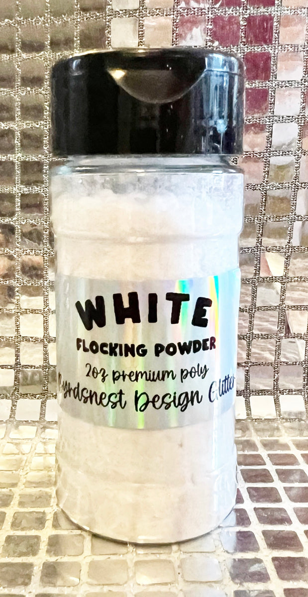 White Flocking Powder – Byrdsnest Design