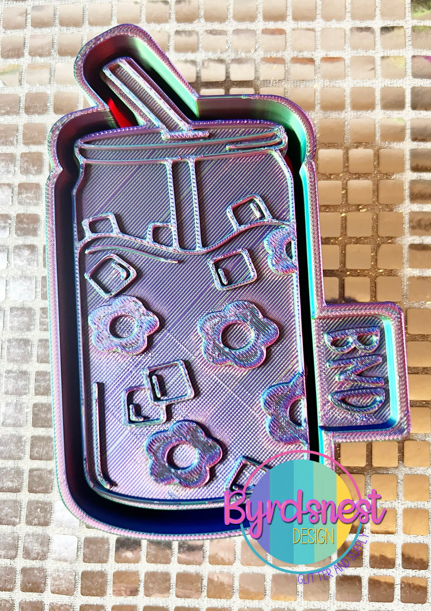 Groovy Glass Can – Byrdsnest Design