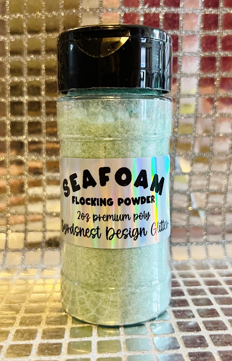 Teal Flocking Powder – Byrdsnest Design