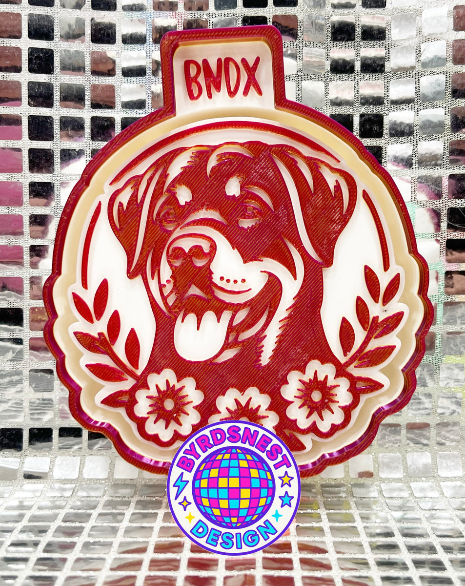 Floral Rotty – Byrdsnest Design