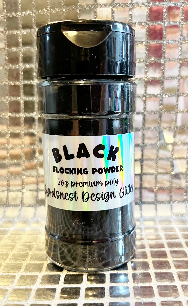 Black Flocking Powder – Byrdsnest Design