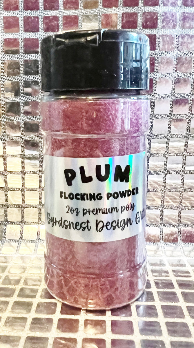 Plum Flocking Powder – Byrdsnest Design