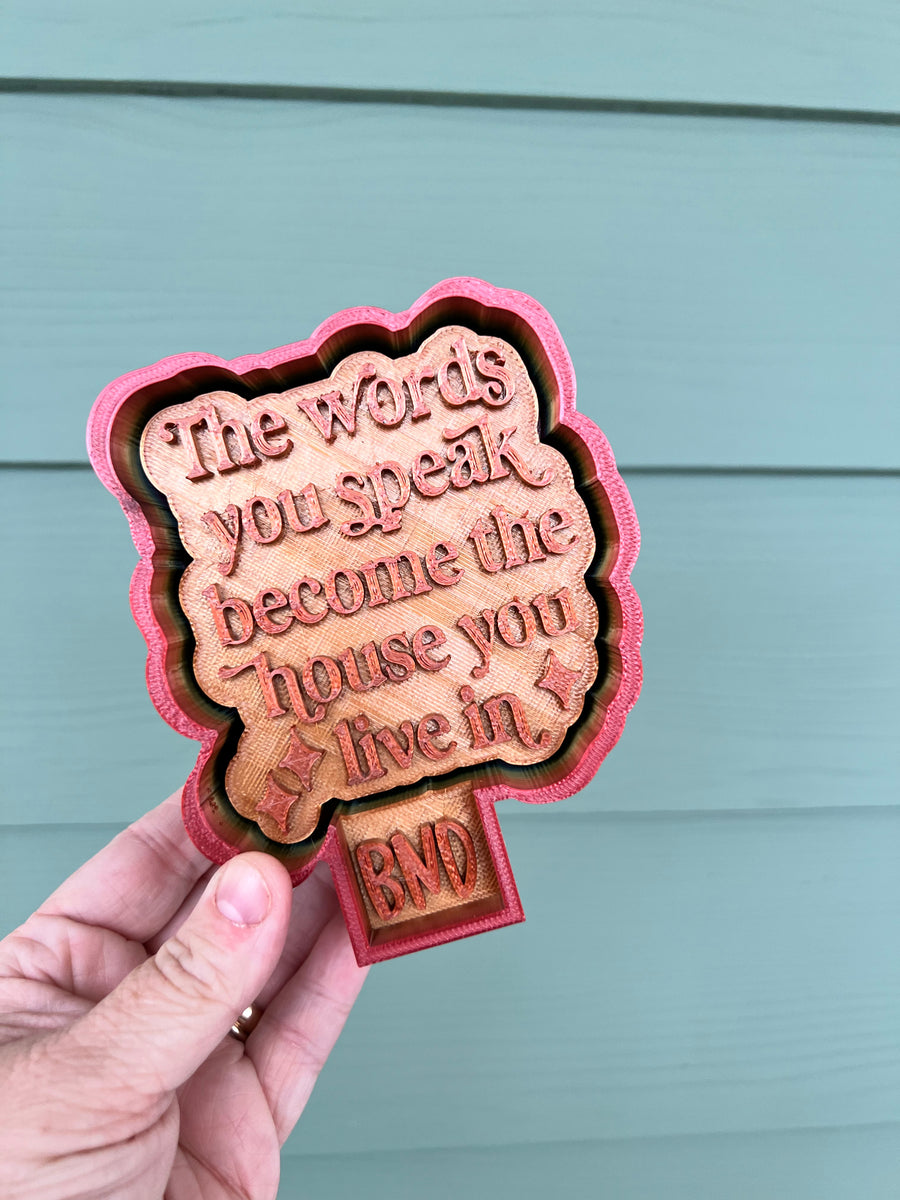 The Words We Speak – Byrdsnest Design