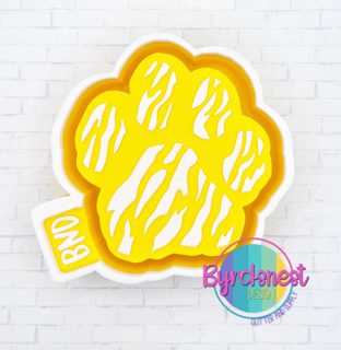 Zebra Paw Print – Byrdsnest Design